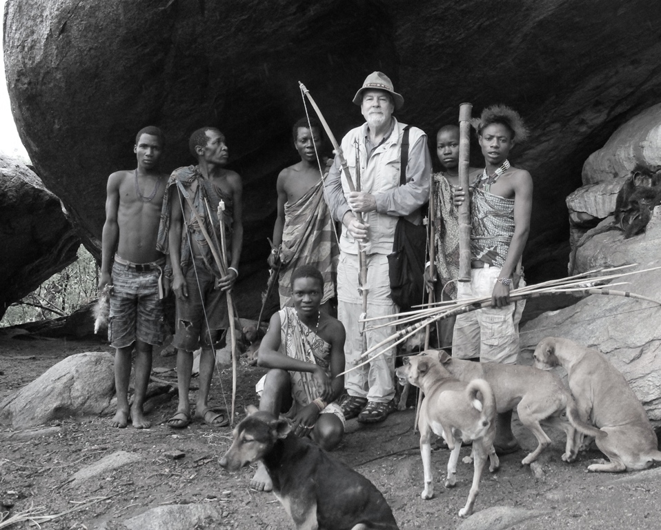 With Hadzabe bushmen, Tanzania – The Adventurers' Club of Los Angeles